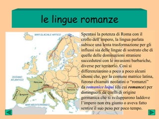 Origini della lingua | PPTX