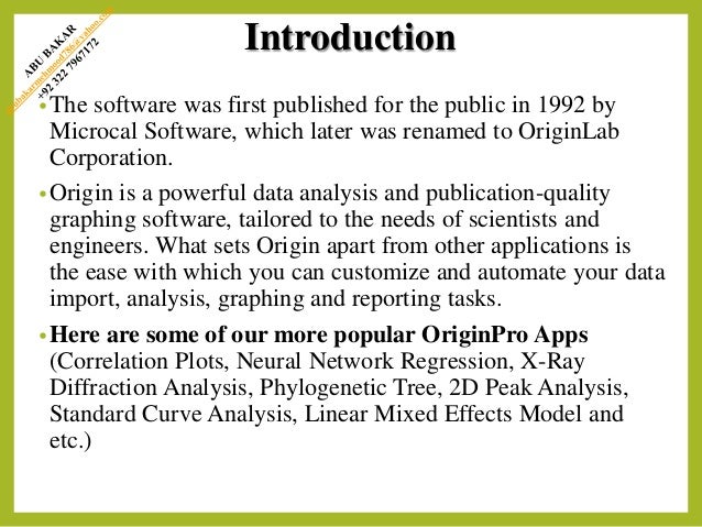 ORIGINLAB 2018 FOR PERSOLAL USE.pptx