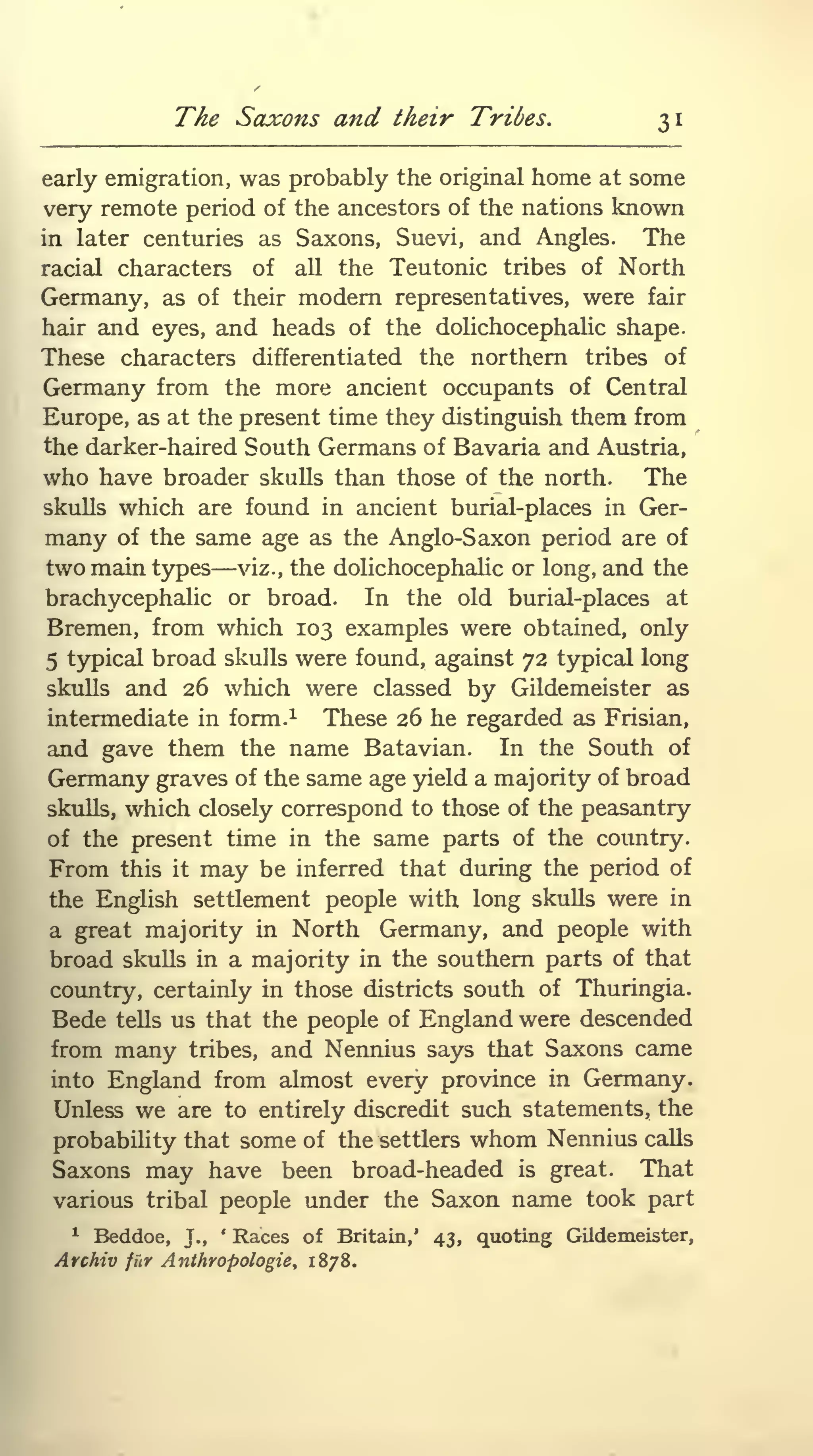 Origin of anglo saxons | PDF