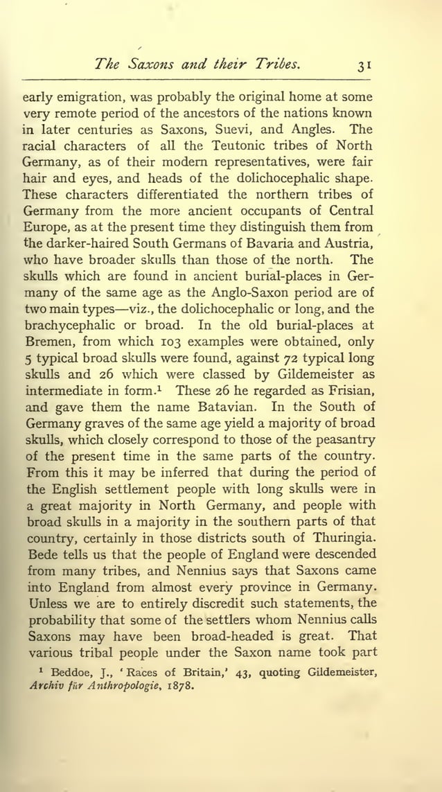 Origin of anglo saxons | PDF