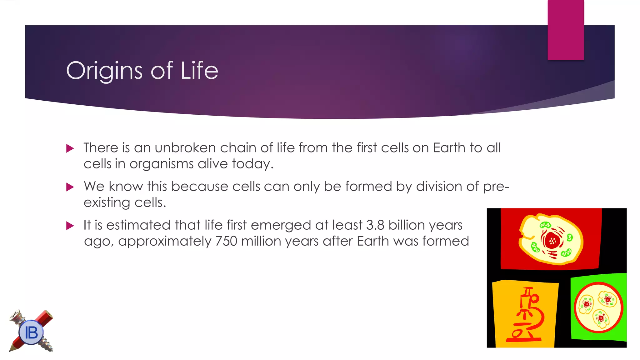 Origin of cells | PDF