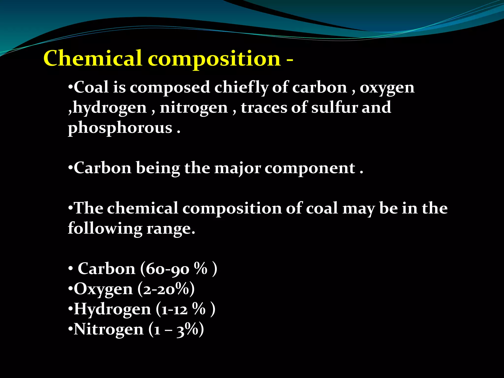 Origin of coal b.sc.sem. v paper i final | PPTX