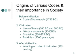 Origin of codes | PPT