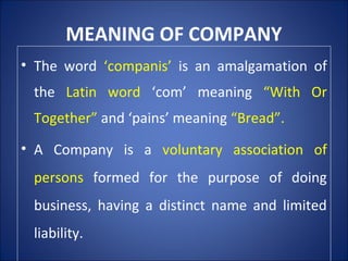 Origin of company law | PPT