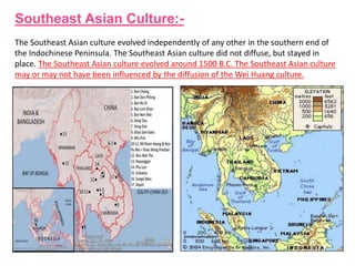 South Asian Culture Map