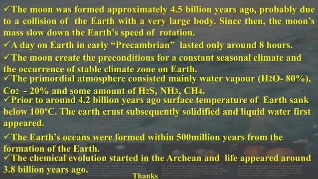 Origin of earth | PPTX