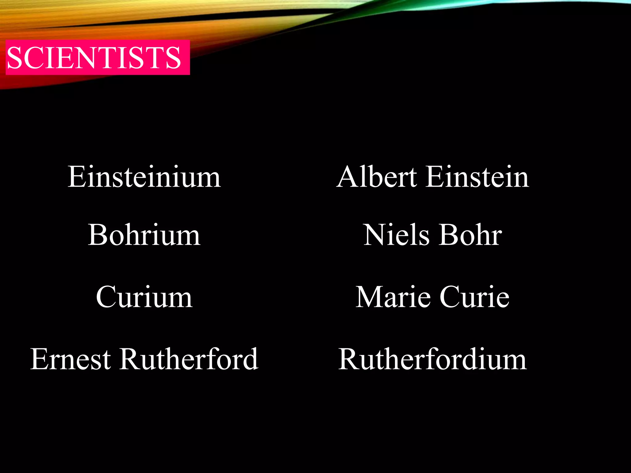 Origin of elements | PPTX