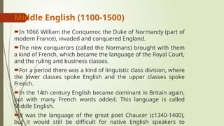 origin of English language was one of concern of english study | PPTX