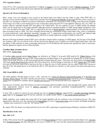 Origin of hiv | DOCX | Infectious Diseases | Diseases and Conditions