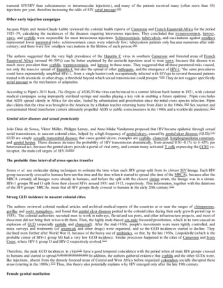 Origin of hiv | DOCX