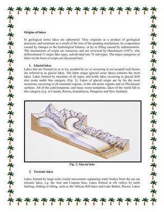 Origin of Lakes, definitions & types.pdf