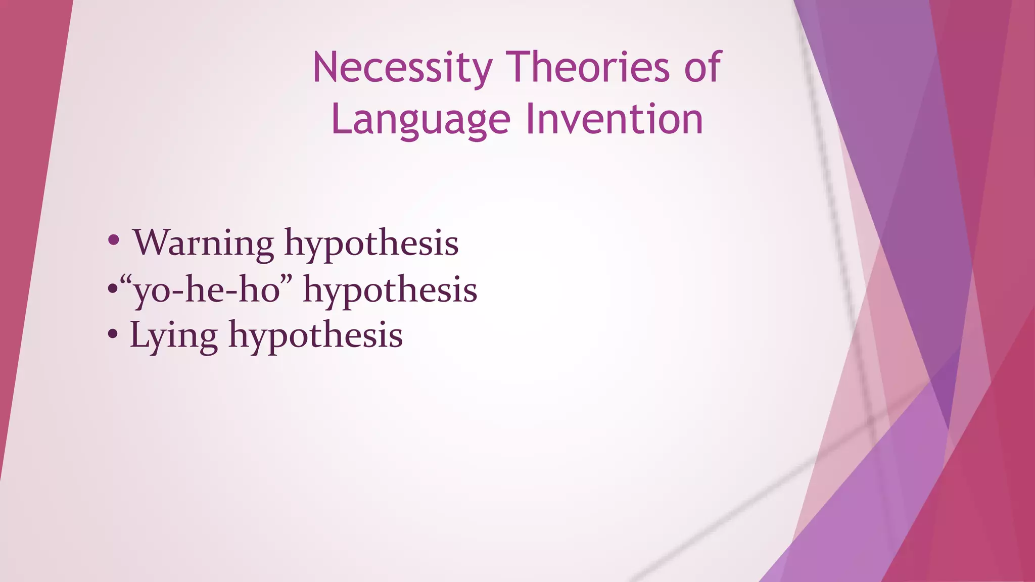 Origin of language | PPTX