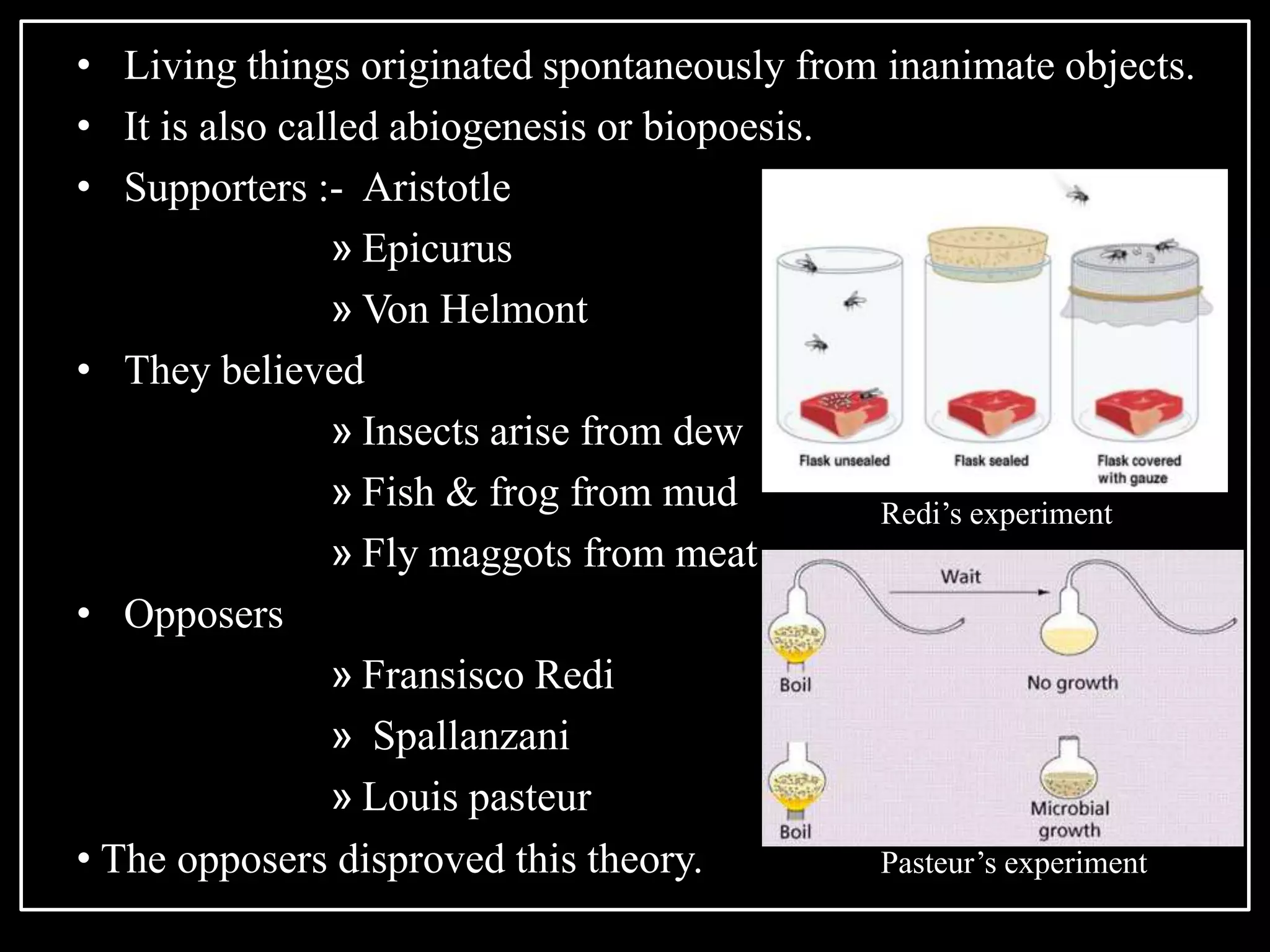 Origin of life | PPTX