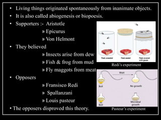 Origin of life | PPTX