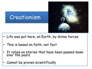 Origin of life | PPTX