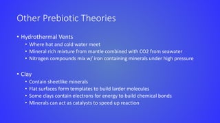 Origin of life | PPT
