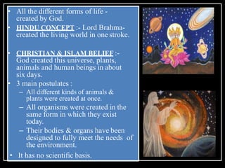 Origin of life | PPTX