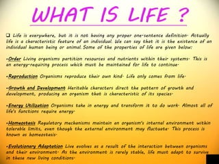 Origin of life | PPTX