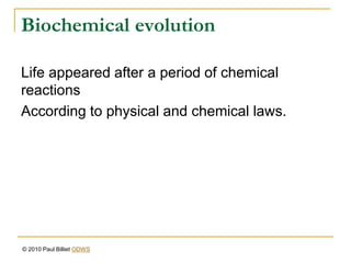 Origin of life | PPT