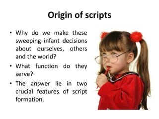 Origin of life scripts | PPTX | Parenting Babies and Toddlers | Parenting