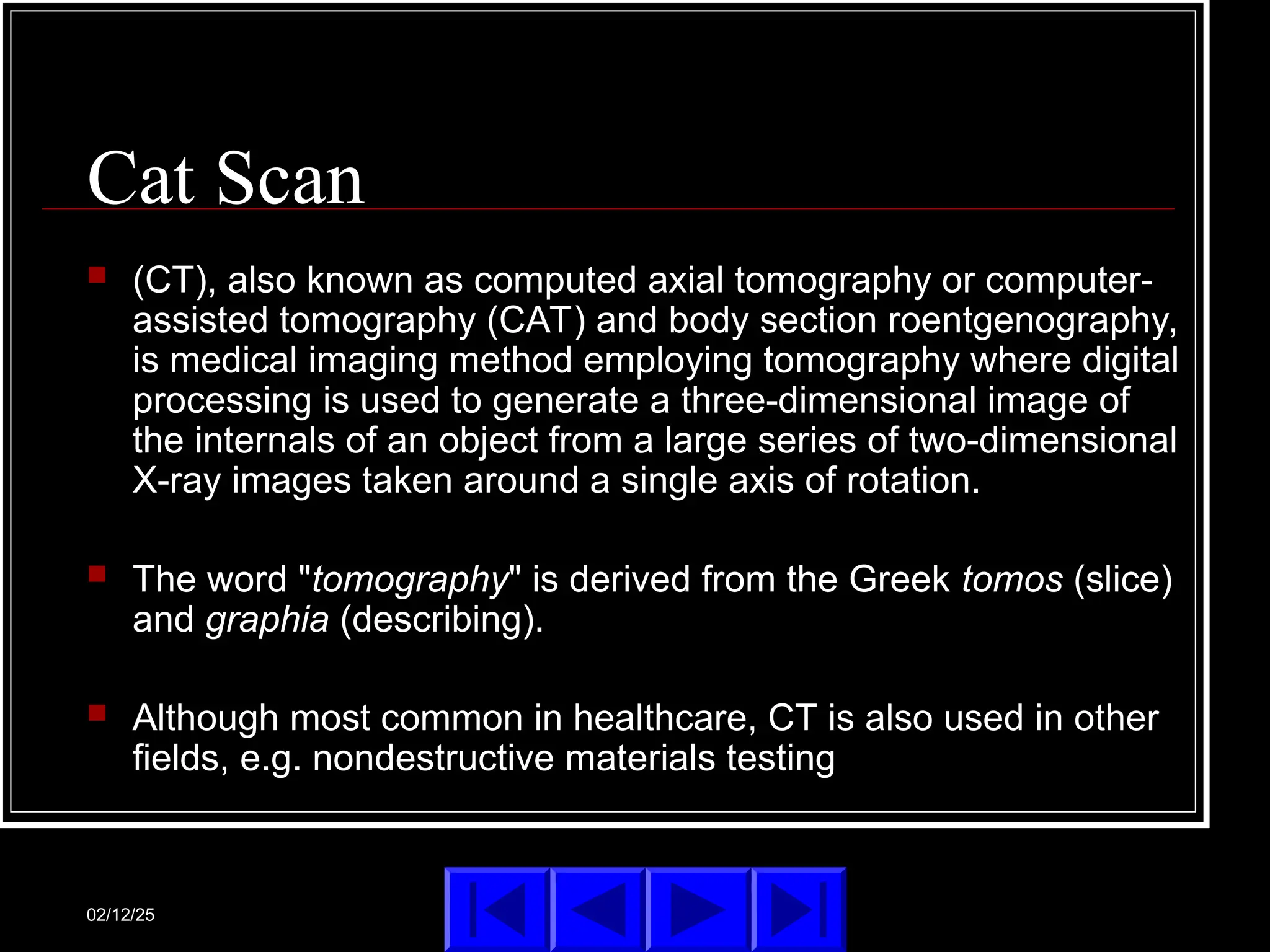 Origin of medical-imaging intended for fectching.ppt