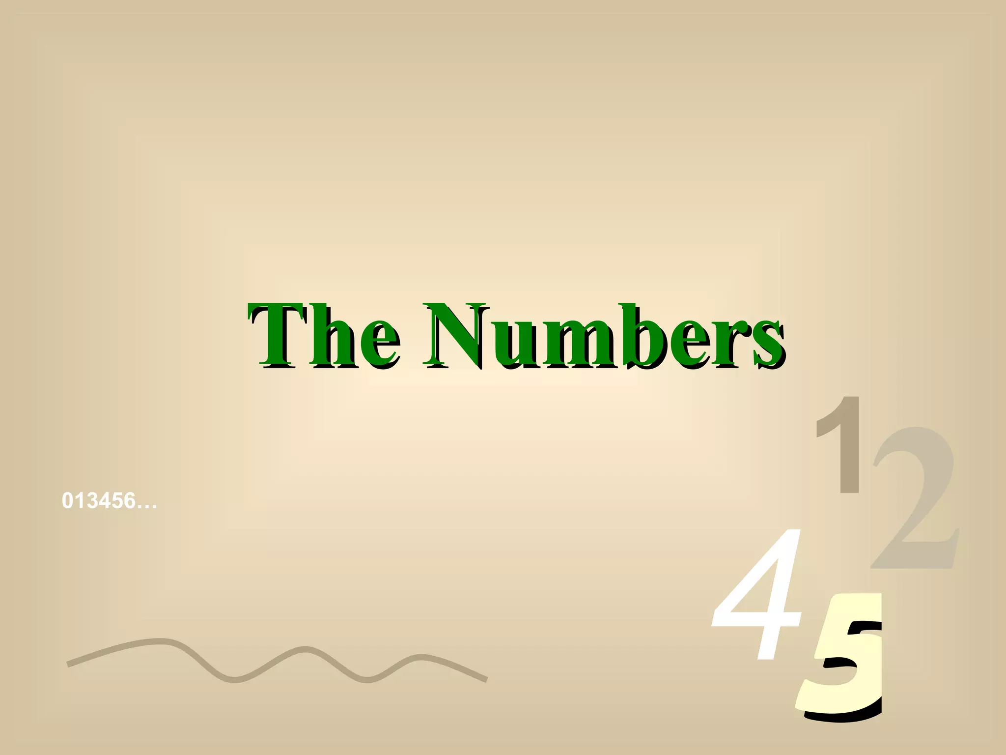 Origin Of Numbers | PPT