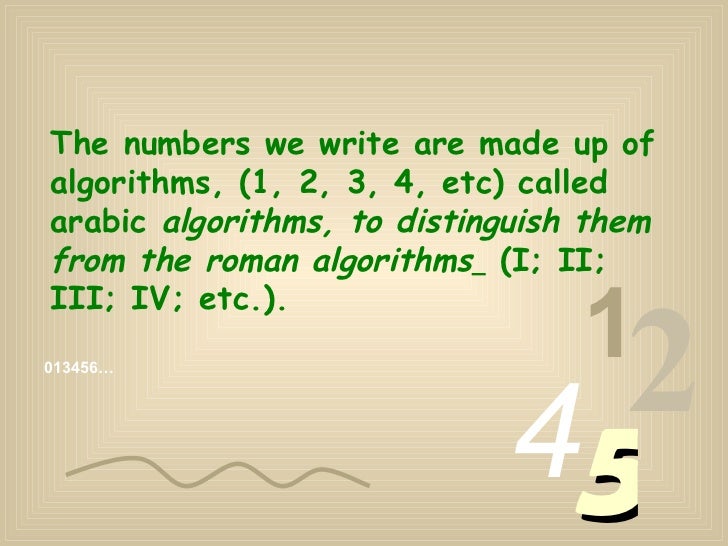 Origin Of Numbers