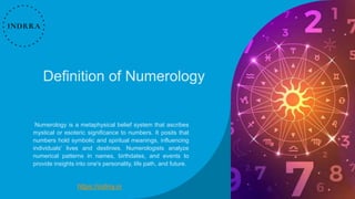 ORIGIN OF NUMEROLOGY.pptx | Spirituality | Religion & Spirituality