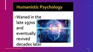 ORIGINS OF PERSONAL DEVELOPMENT INCLUDING THE DIFFERENCE BETWEEN ...