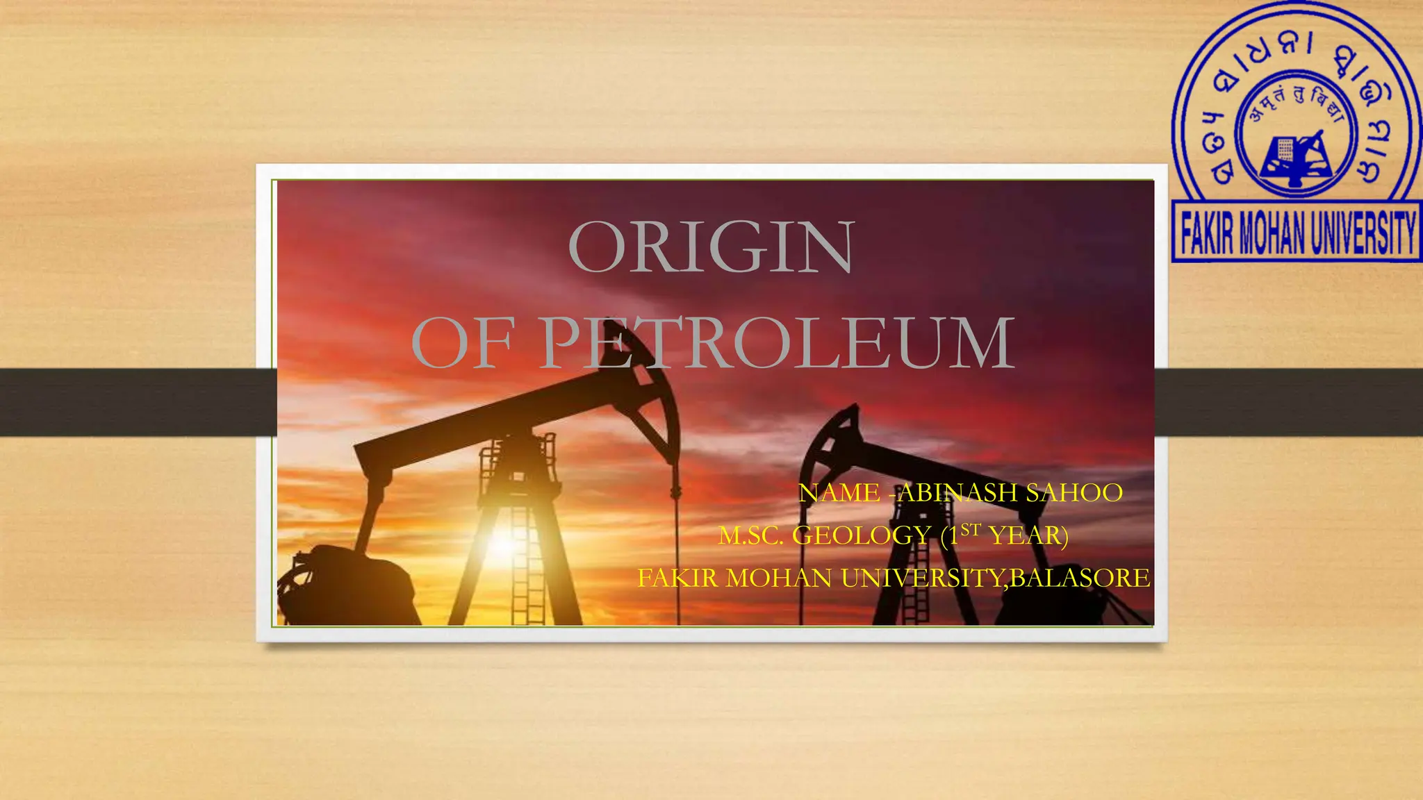 ORIGIN OF PETROLEUM and hydrocarbon traps.pptx