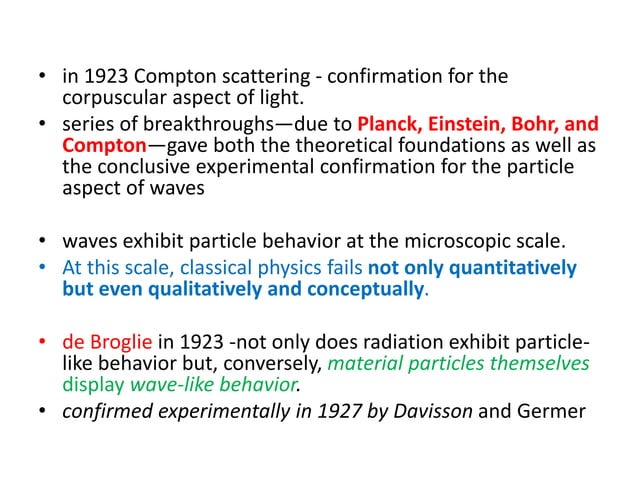 Origin of quantum mechanics | PDF