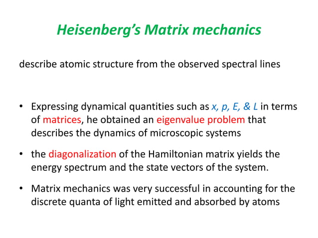 Origin of quantum mechanics | PDF