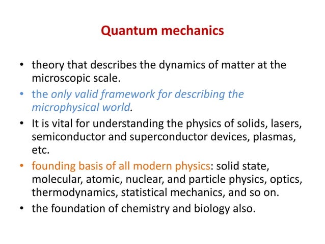 Origin of quantum mechanics | PDF