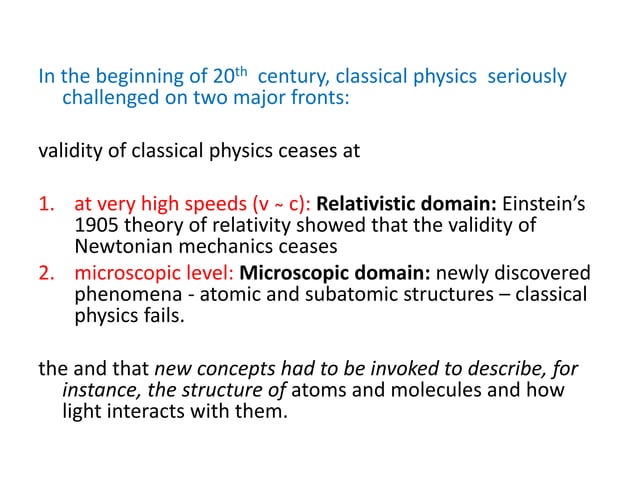 Origin of quantum mechanics | PDF