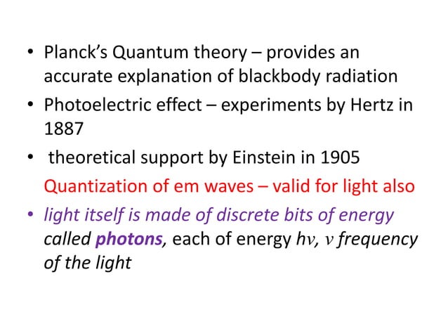 Origin of quantum mechanics | PDF