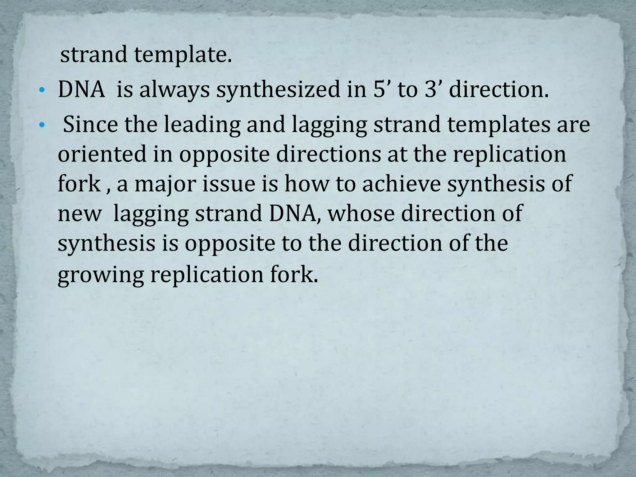 Origin of replication, replication fork, enzymes | PPTX