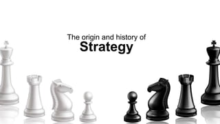 ORIGIN OF STATEGY AND THREE LEVELS OF STRATEGY..pptx