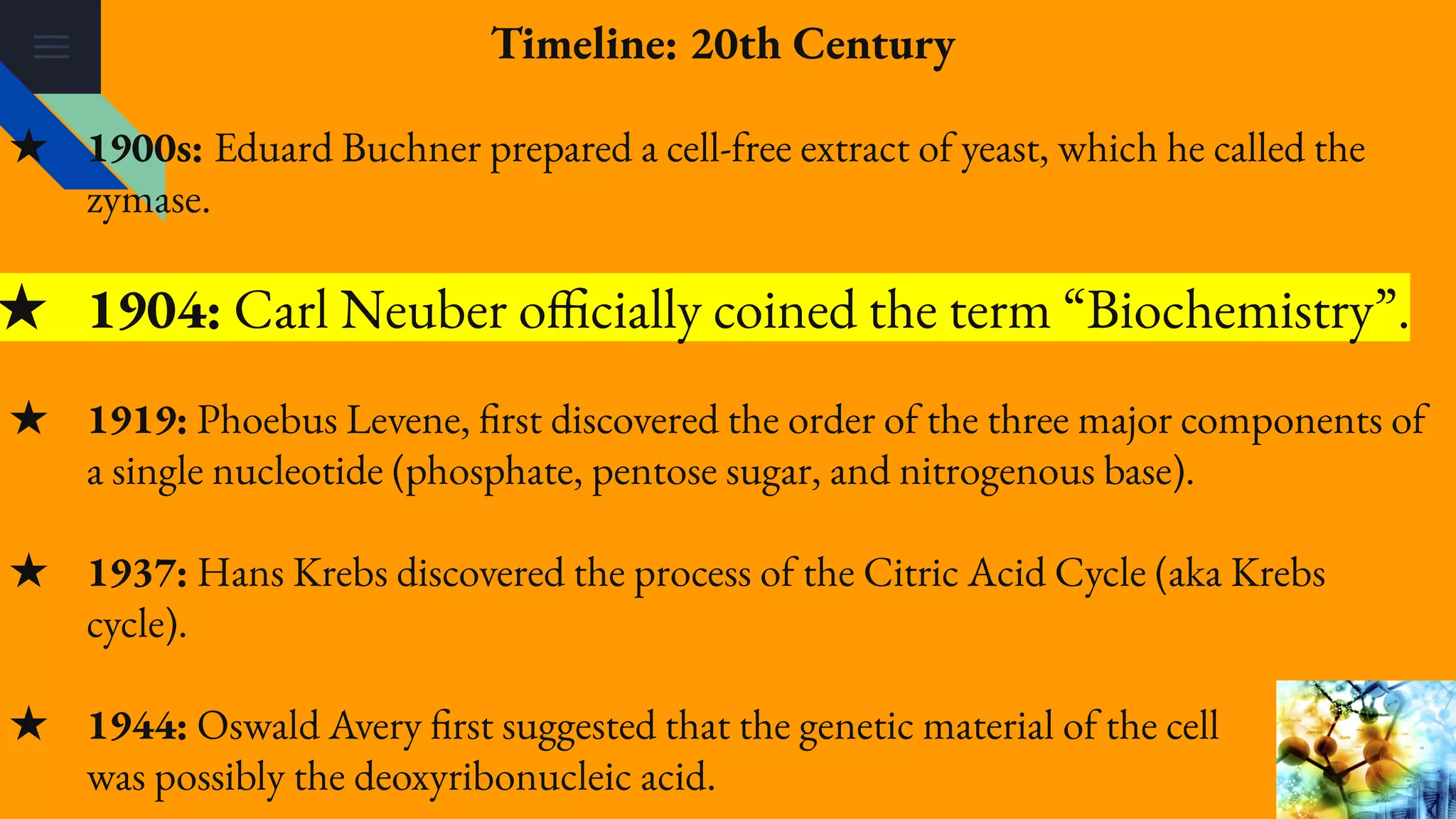 Origin of the discipline biochemistry | PDF