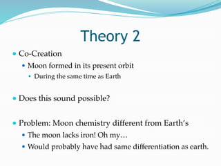 Origin of the moon! | PDF