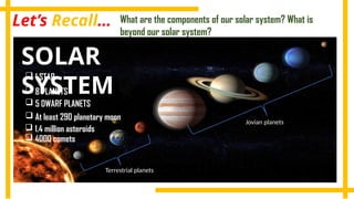 EARTH AND LIFE SCIENCE: origin of the solar system.pptx
