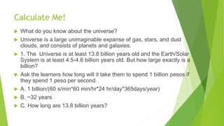 Universe and the Solar System (Lesson 1).pptx