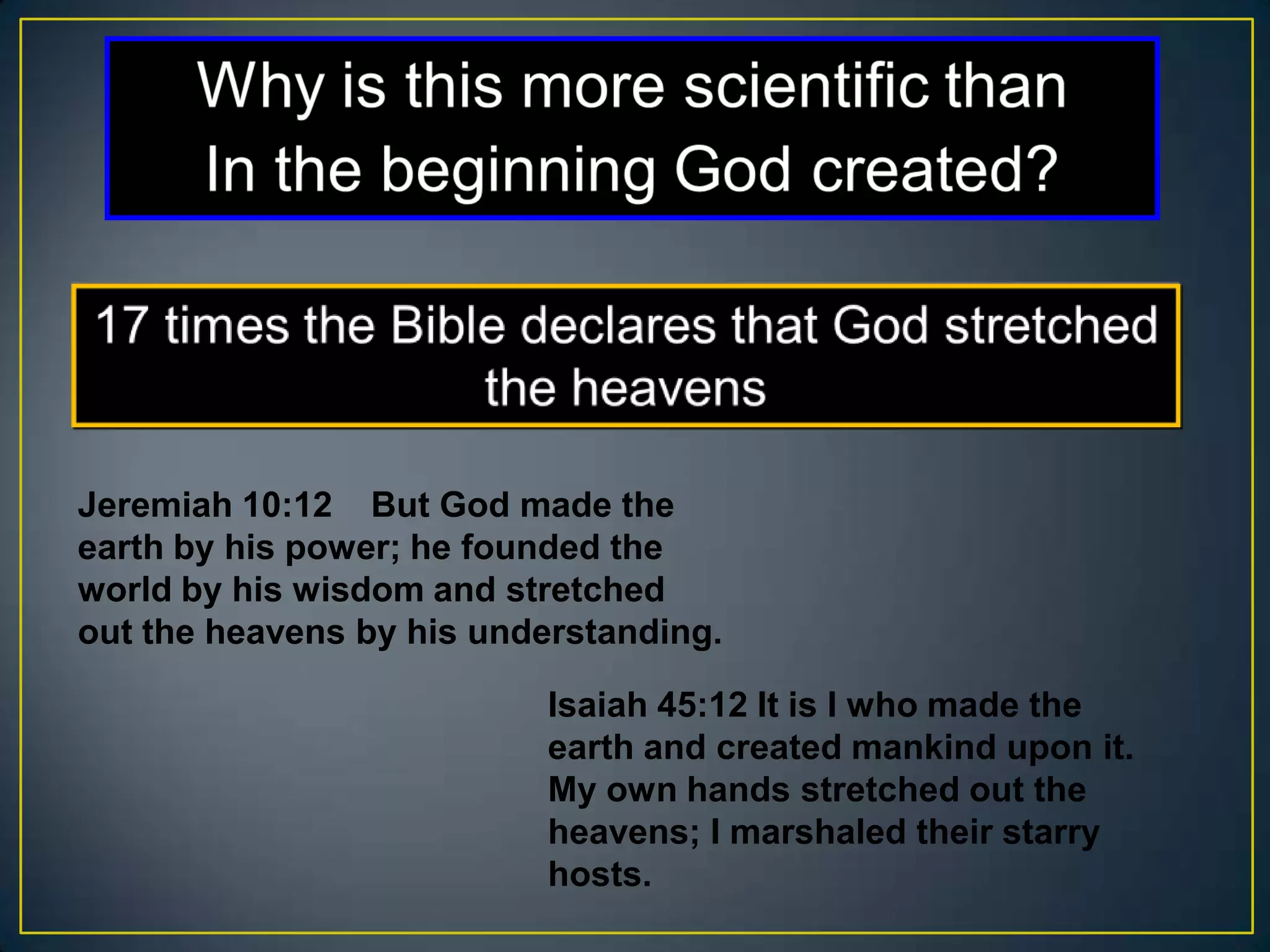 Origin of the universe | PPTX