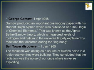 Origin of the universe | PPTX