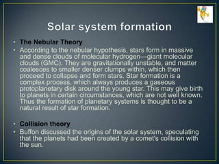 Origin of the universe | PPTX