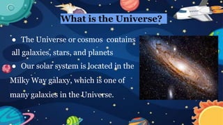 Origin of the universe | PPTX