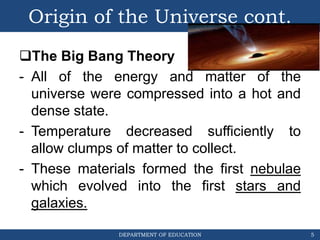 Origin of the Universe.ppt