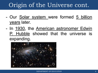 Origin of the Universe.ppt