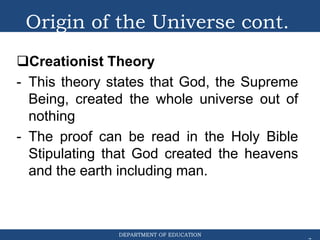 Origin of the Universe.ppt