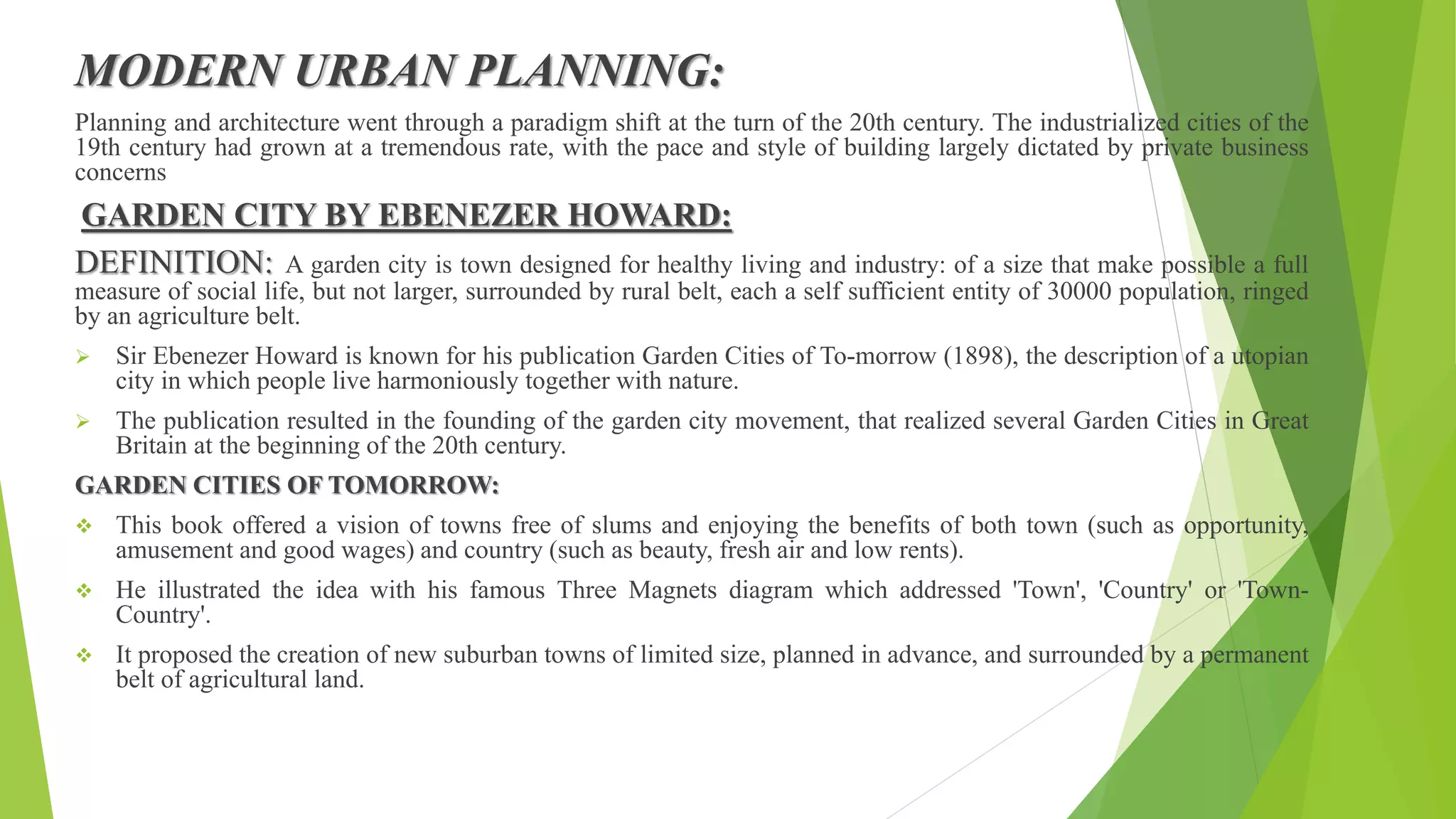 Origin of urban planning | PPTX