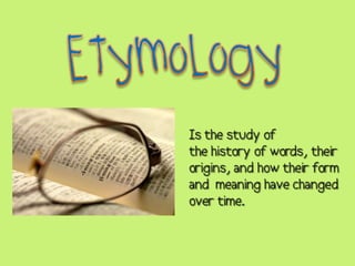 Origin of words | PPT